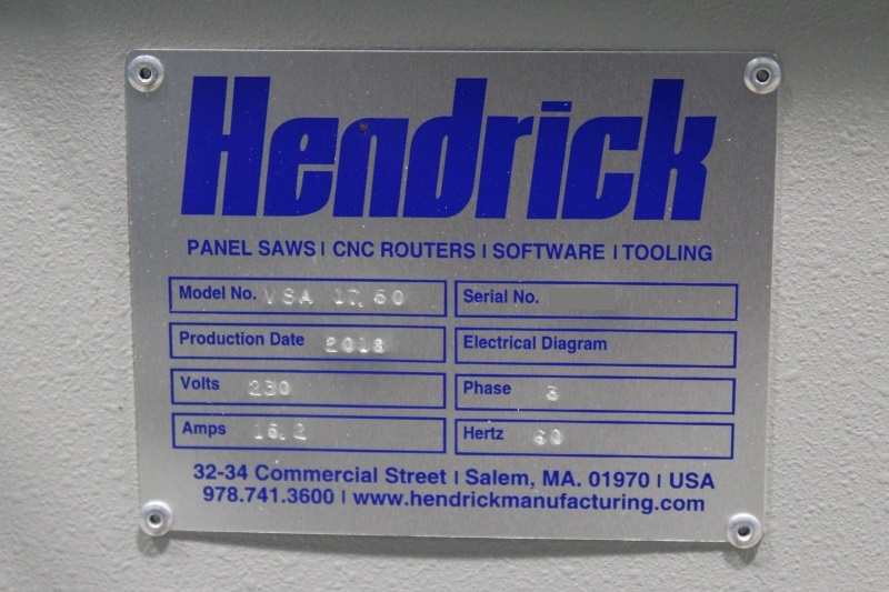 Hendrick VSA 15.5 AMC Duo | Saws - Vertical Panel