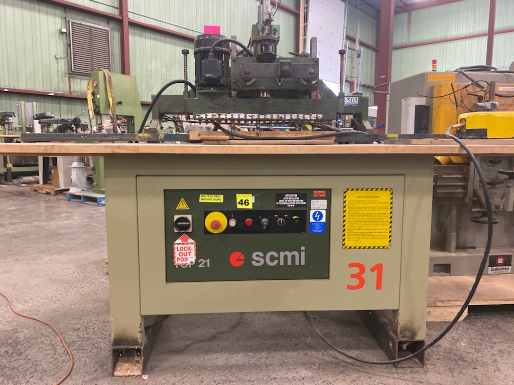SCM Top 21 | Boring Machines - All 32mm and Through Feed